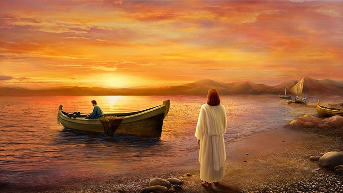 Jesus And Peter Fishing When You Tell Jesus To Go Away – Grow Up